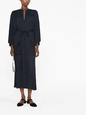 Fabiana Filippi Belted Midi Dress