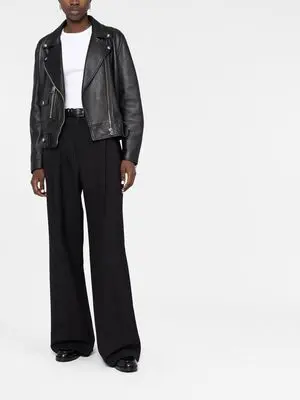 Burberry Pleated Wool Trousers