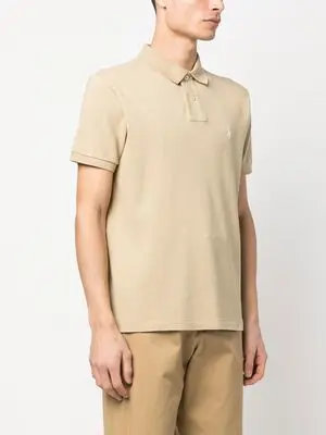 Polo Ralph Lauren Short Sleeve Polo Shirt - Neutrals