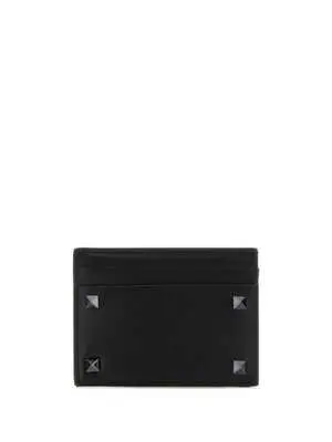 Valentino Garavani Rockstud Cardholder - Black