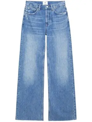ANINE BING Hugh Wide-leg Jeans - Blue