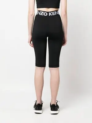 Kenzo Logo-print Knee-high Shorts