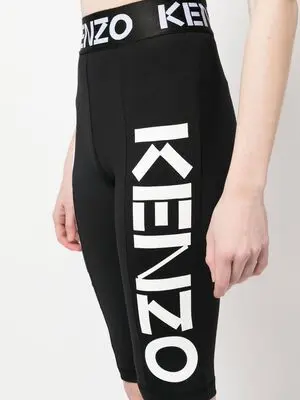 Kenzo Logo-print Knee-high Shorts