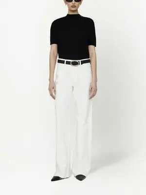ANINE BING Hugh Wide-leg Jeans - White