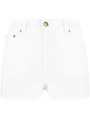 TWINSET TWINSET Embroidered Denim Shorts