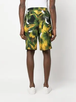 Iceberg Tropical Print Deck Shorts