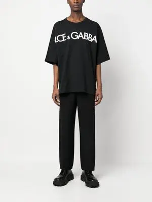 Dolce & Gabbana Logo-print Cotton T-shirt
