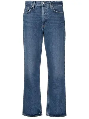 AGOLDE Cropped Straight Leg Jeans