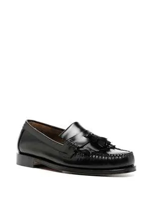 G.H.BASS Weejuns Layton Kiltie Loafers - Black