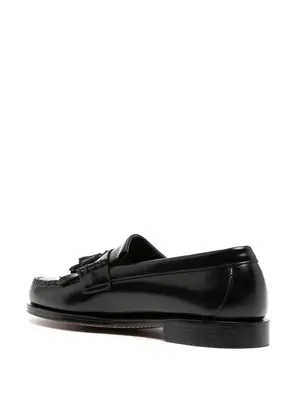 G.H.BASS Weejuns Layton Kiltie Loafers - Black