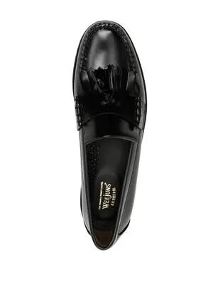 G.H.BASS Weejuns Layton Kiltie Loafers - Black