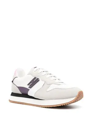 HIDE&JACK Panelled Logo-patch Sneakers