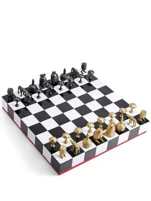 L'Objet Haas Chess Set - Black