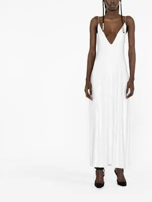 Khaite Carina Sequin Silk Dress