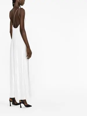 Khaite Carina Sequin Silk Dress