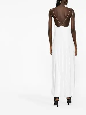 Khaite Carina Sequin Silk Dress