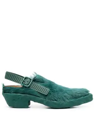 Camper 60mm Venga Mules - Green