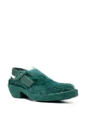 Camper 60mm Venga Mules - Green