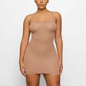 SKIMS Slip Dress | Black | 2xs | Fits Everybody Lace Sienna