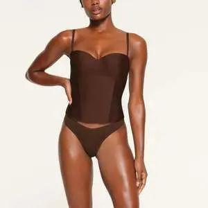 SKIMS Body Corset Cocoa