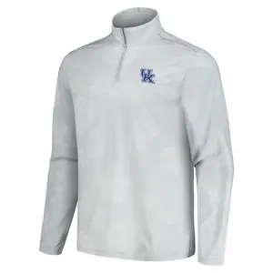 Tommy Bahama Kentucky Wildcats Delray Frond Islandzone Half-zip Jacket