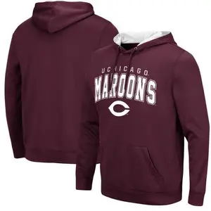 COLOSSEUM Uchicago S Resistance Pullover Hoodie - Maroon