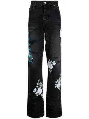 Floral Jeans For Men