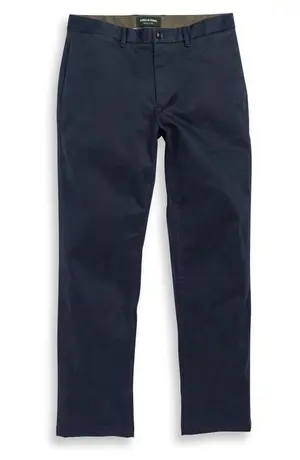 Rodd & Gunn West Cape Regular Stretch Flat Front Trousers - Denim