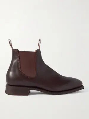 R.M.WILLIAMS Comfort Craftsman Leather Chelsea Boots - Brown