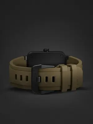 BELL & ROSS Br 03 Automatic 41mm Ceramic And Rubber Watch - Green