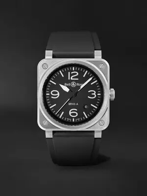 BELL & ROSS Br 03 Automatic 41mm Watch - Black