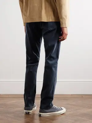FRAME L'homme Slim-fit Stretch Trousers - Blue