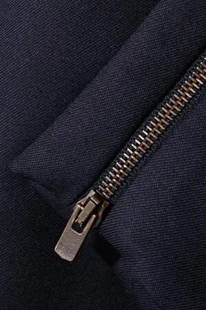 Stella McCartney Vivian Wool-twill Tapered Pants - Midnight Blue