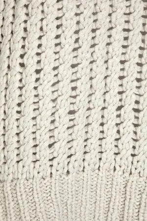 Acne Studios Crocheted Cotton Sweater - Ecru