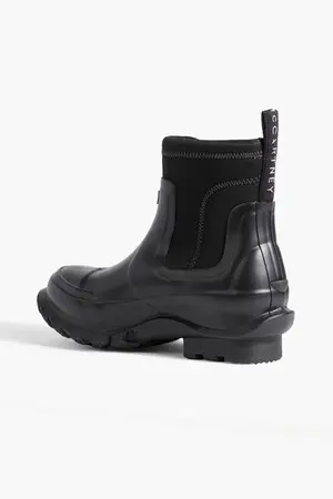 Stella McCartney Rubber And Neoprene Chelsea Boots