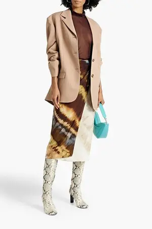 Acne Studios Oversized Canvas Blazer
