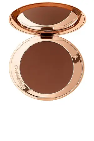 Charlotte Tilbury Airbrush Flawless Bronzer In Metallic Bronze - 4 Deep