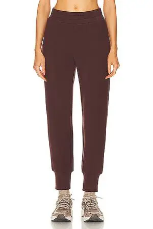 Varley The Slim Cuff 27.5 Pant - Deep Mahogany