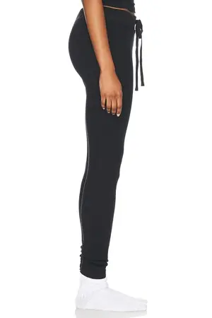 Eterne Thermal Drawstring Pant - Black
