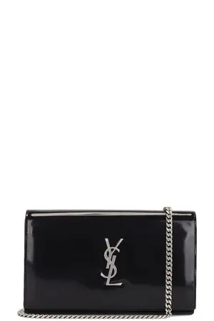 Saint Laurent Classic Chain Cassandre Wallet Bag