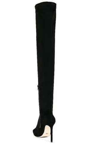 TONY BIANCO Avah Boot - Black Stretch Suede
