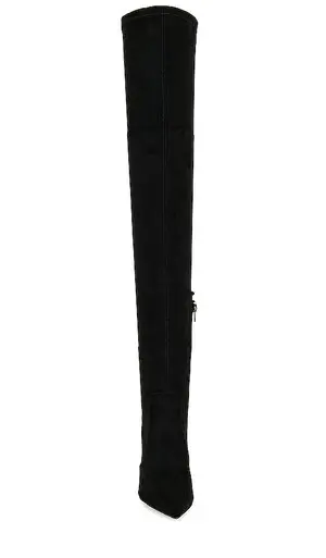 TONY BIANCO Avah Boot - Black Stretch Suede