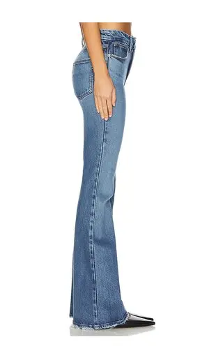 Good American Good Legs Flare Jeans - Indigo513