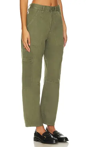Citizens Of Humanity Marcelle Low Slung Cargo In Olive