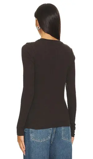 Enza Costa Cashmere Long Sleeve Cardigan