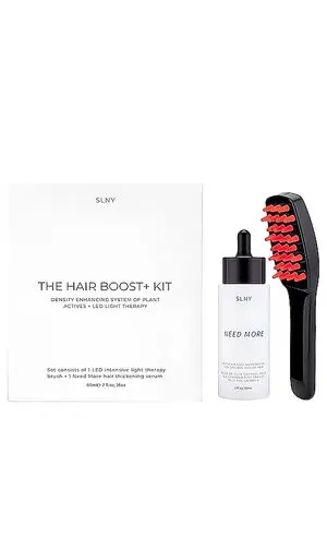 SOLARIS LABORATORIES NY Intensive Led Hair Growth Brush & Need More Anti-hair Loss Serum Treatment Set - N,a