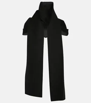 THE ROW Dodi Cashmere Scarf - Black
