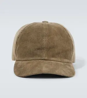 Rick Owens Embroidered Cotton Baseball Cap - Brown