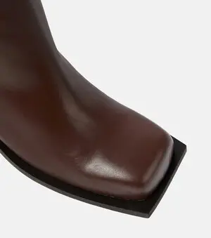 GIA BORGHINI Blondine Leather Ankle Boots