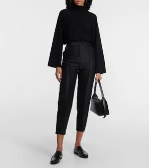 TOTEME The Oval Leather Loafers